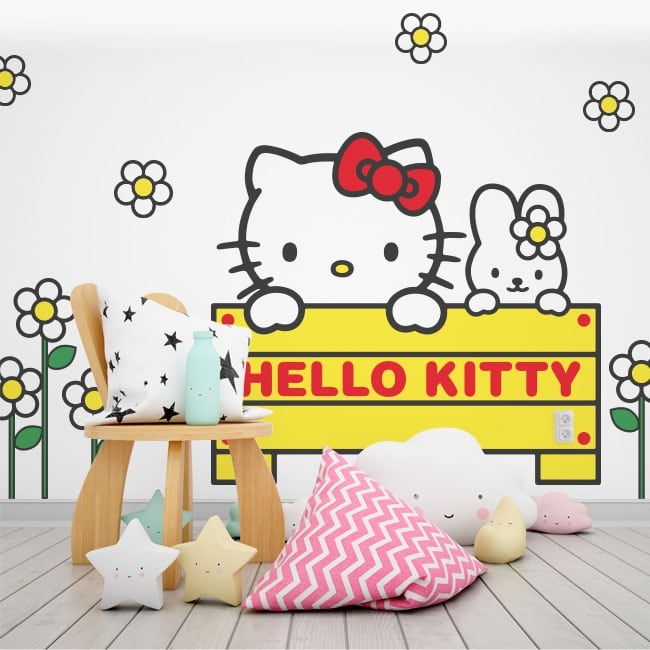 🥇 Vinilos hello kitty 🥇