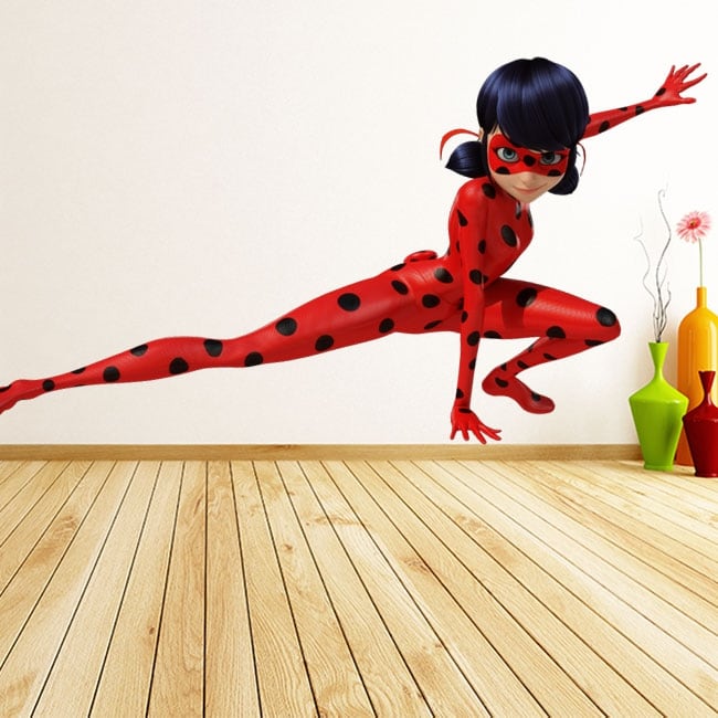 🥇 Vinilos y pegatinas miraculous ladybug 🥇