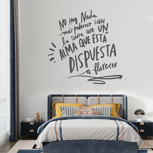 Vinilos Decorativos Con Frases Para La Pared